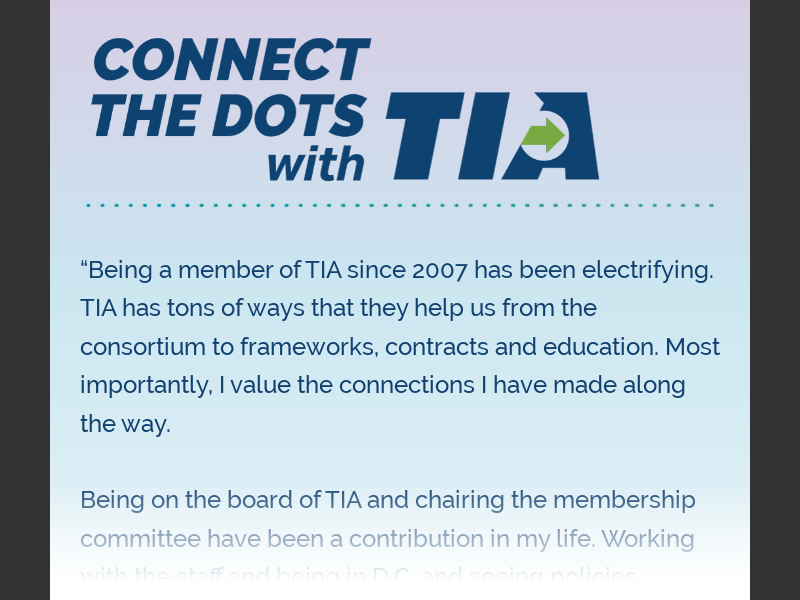 TIA Membership GuideConnect the Dots with TIA
