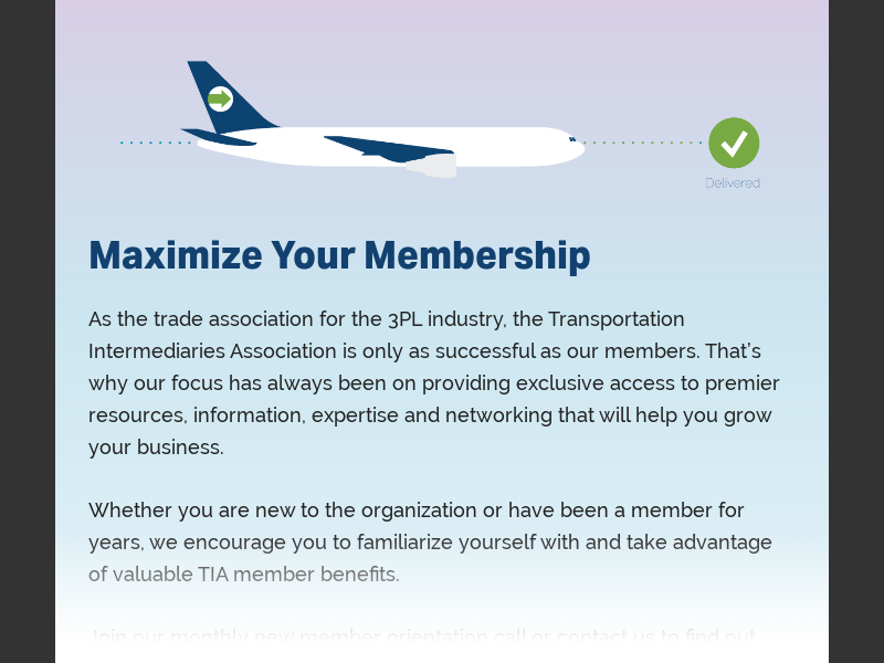 TIA Membership GuideMaximize Your Membership