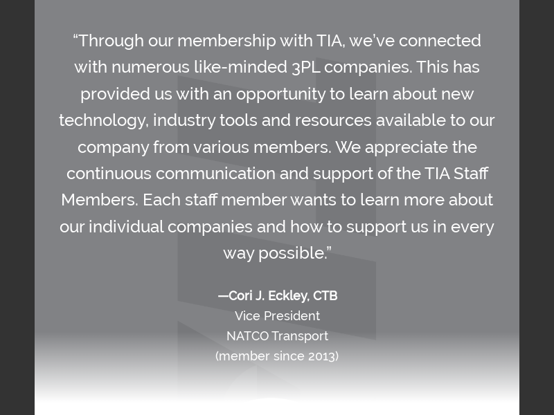 TIA Membership GuideGet There with TIA