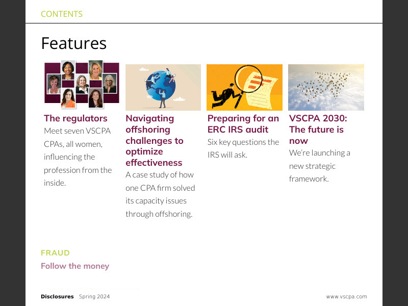 Disclosures Spring 2024Disclosures Spring 2024 | Table of Contents