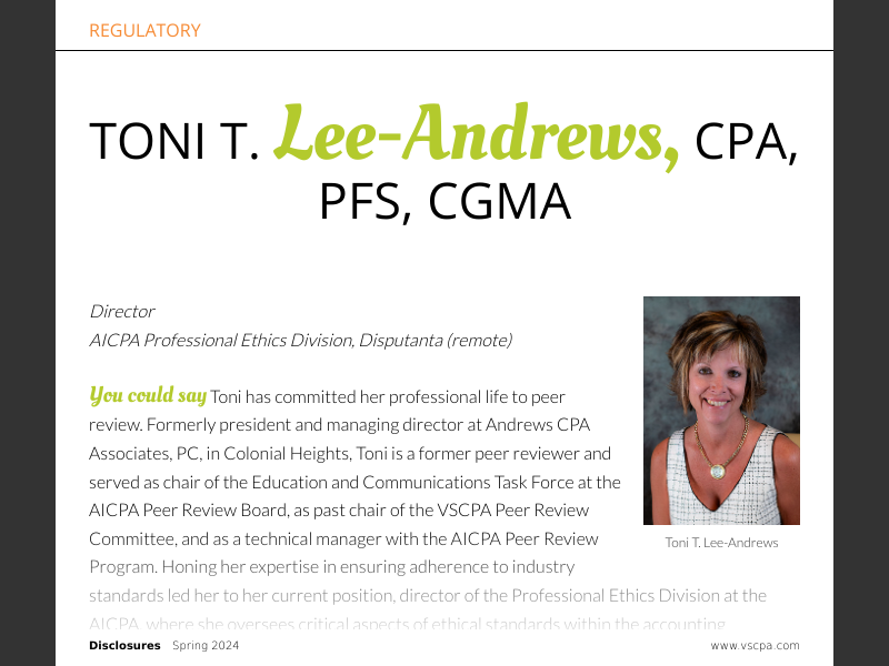 Disclosures Spring 2024Disclosures Spring 2024 | Cover Feature ...