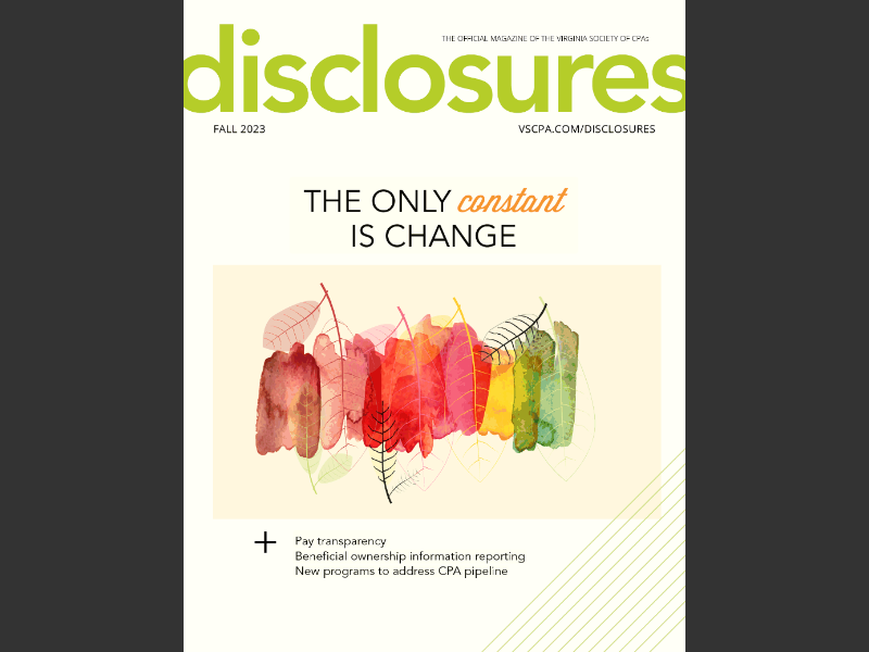 Disclosures Fall 2023Disclosures Fall 2023 | Cover